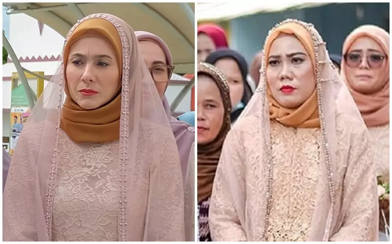 Perankan sosok mertua selingkuh dengan menantu, dandanan dan ekspresi Wulan Guritno plek-ketiplek